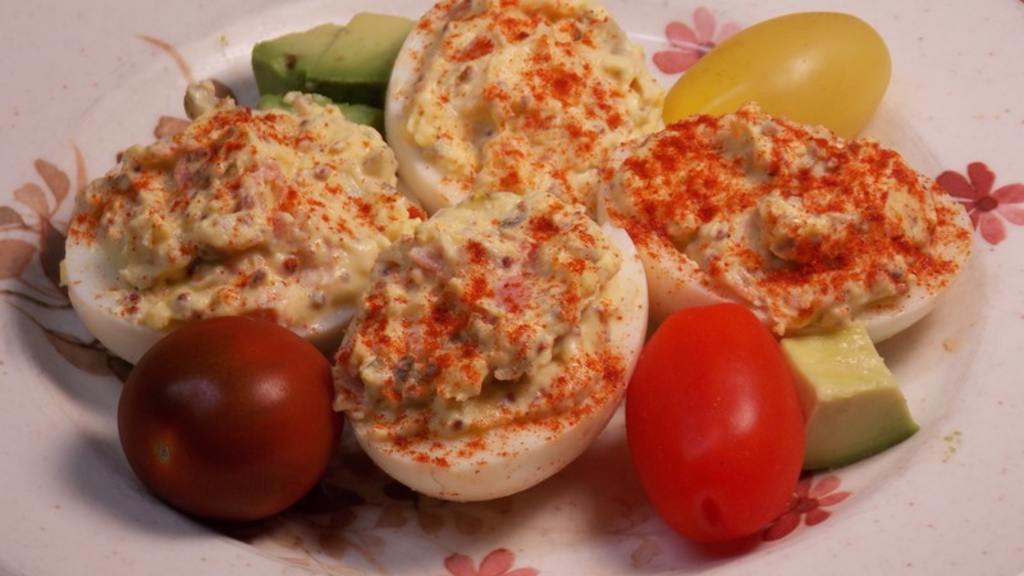Relish and Ham Deviled Eggs Recipe - Food.com